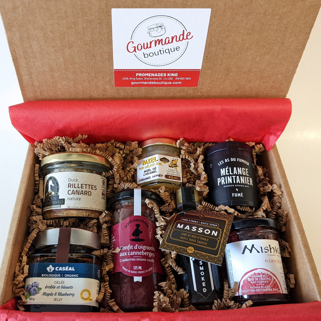Terroir, paniers cadeaux en ligne et à Sherbrooke | Gourmande boutique ...
